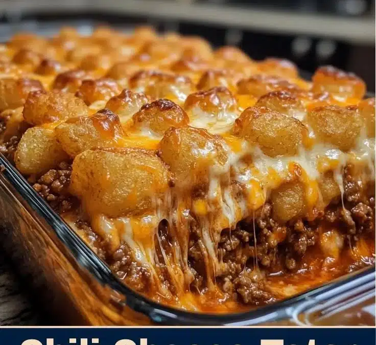 Chili Cheese Tater Tot Casserole: A Family Favorite Dish!